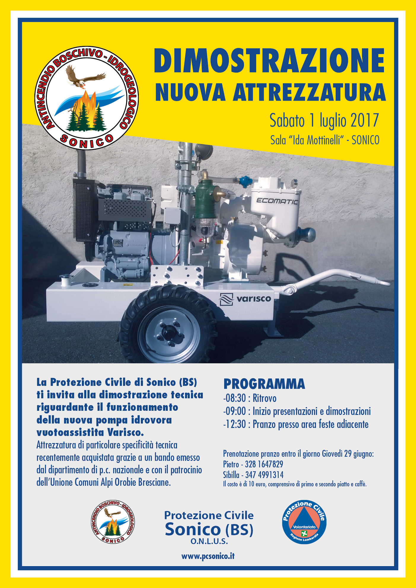 Dimostrazione nuova pompa idrovora vuotoassistita Varisco – Protezione ...